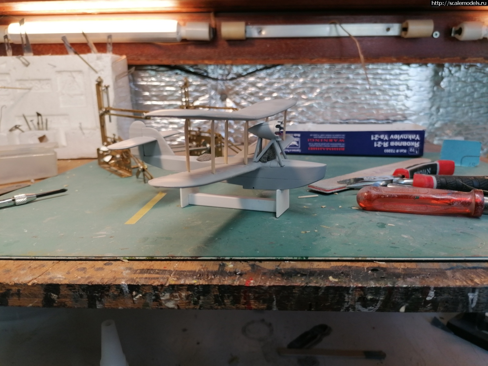 1/72 VsV product Heinkel HD55 / КР-1 resin - Work in Progress ...