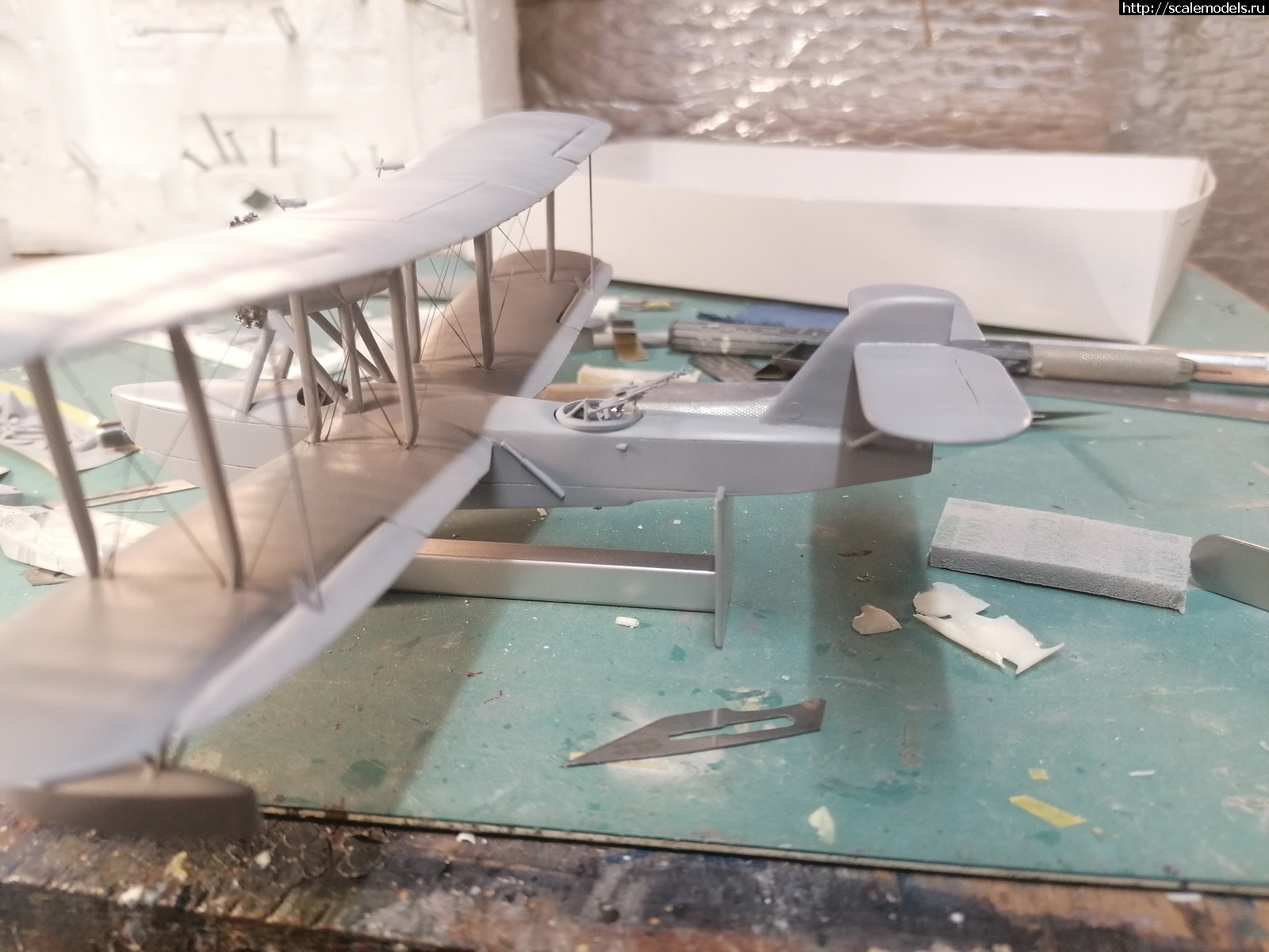 1/72 VsV product Heinkel HD55 / КР-1 resin - Work in Progress ...