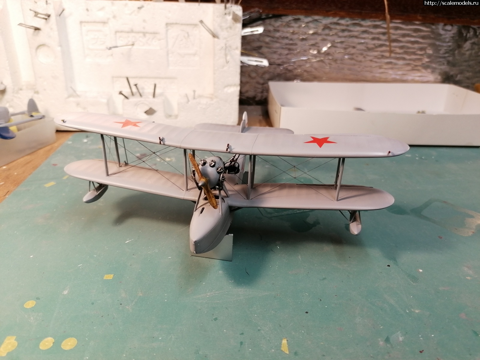 1/72 VsV product Heinkel HD55 / КР-1 resin - Work in Progress ...