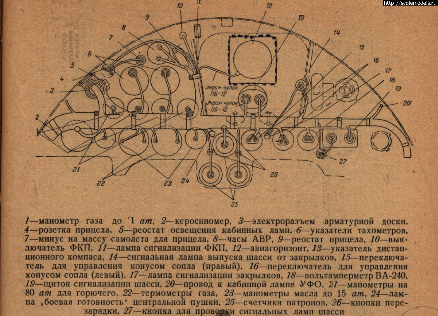 Просмотр картинки : 1687847848_mig-9-kabina-zadnjaja-stenka-priborki ...
